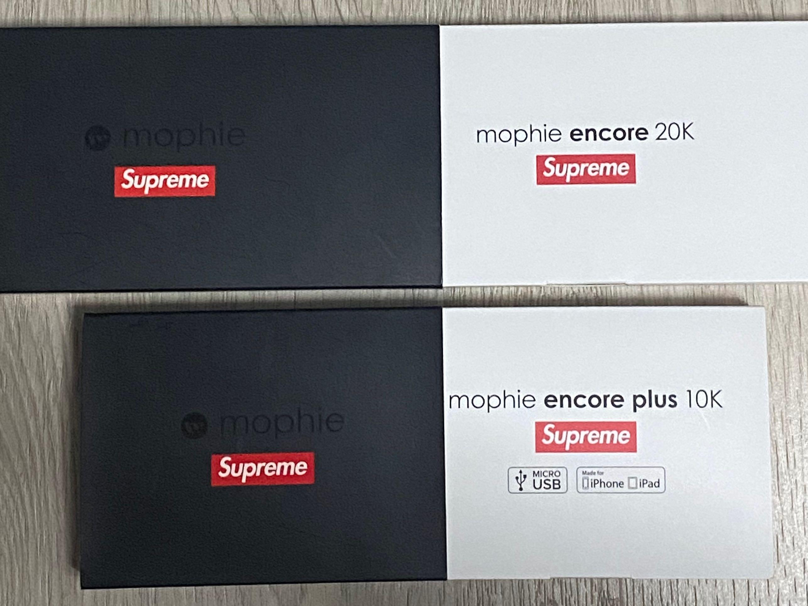 Supreme Mophie 10k & 20k encore Power Bank, Mobile Phones & Gadgets ...