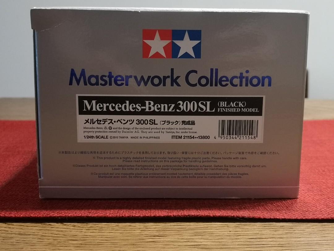 Tamiya 1/24 masterwork collection No.154 Mercedes Benz 300SL black ...