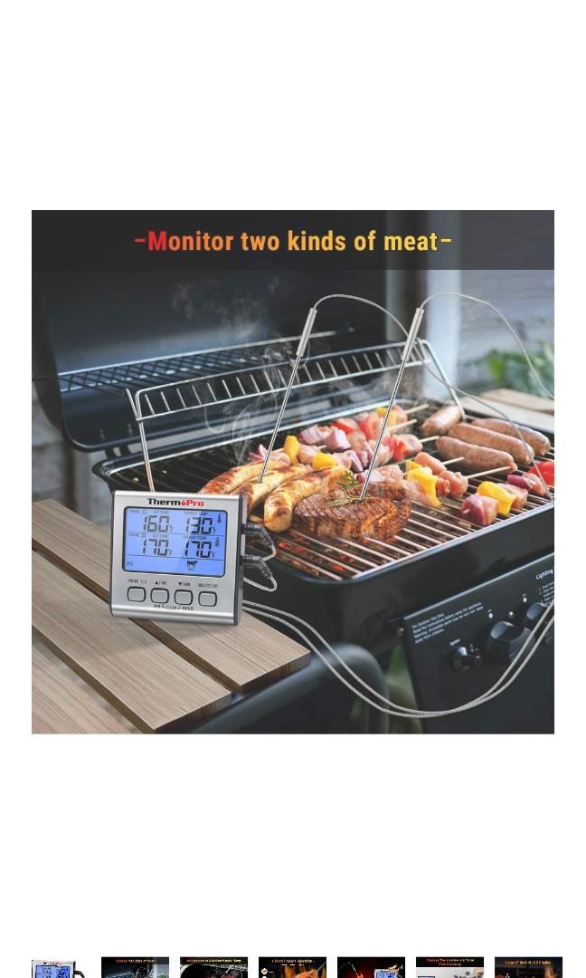 Brand New THERMPRO Cook like a Pro Digital Food Thermometer with dual ...