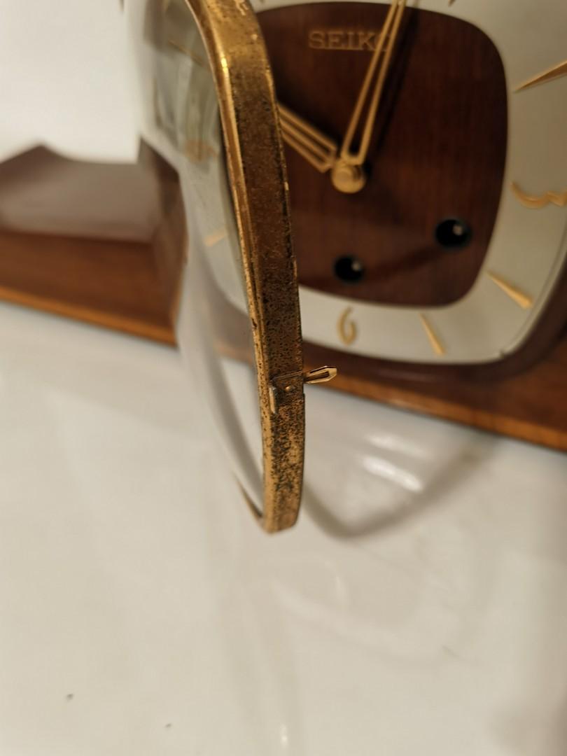Vintage Seiko Mantel clock, Hobbies & Toys, Memorabilia & Collectibles ...