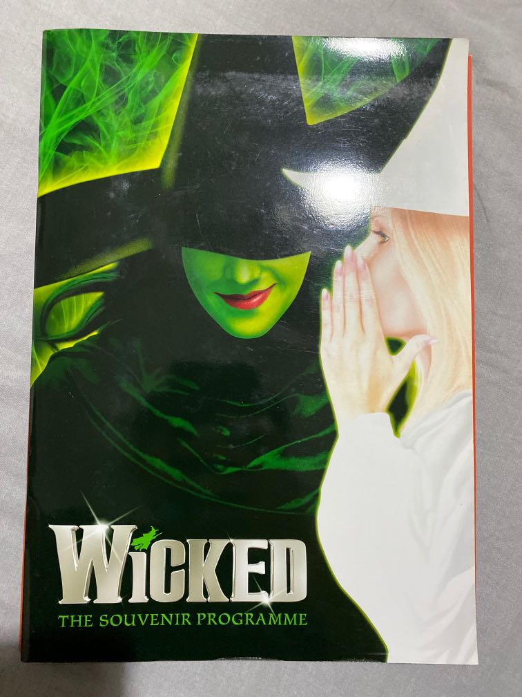 Wicked (programme book) , Hobbies & Toys, Books & Magazines, Assessment ...