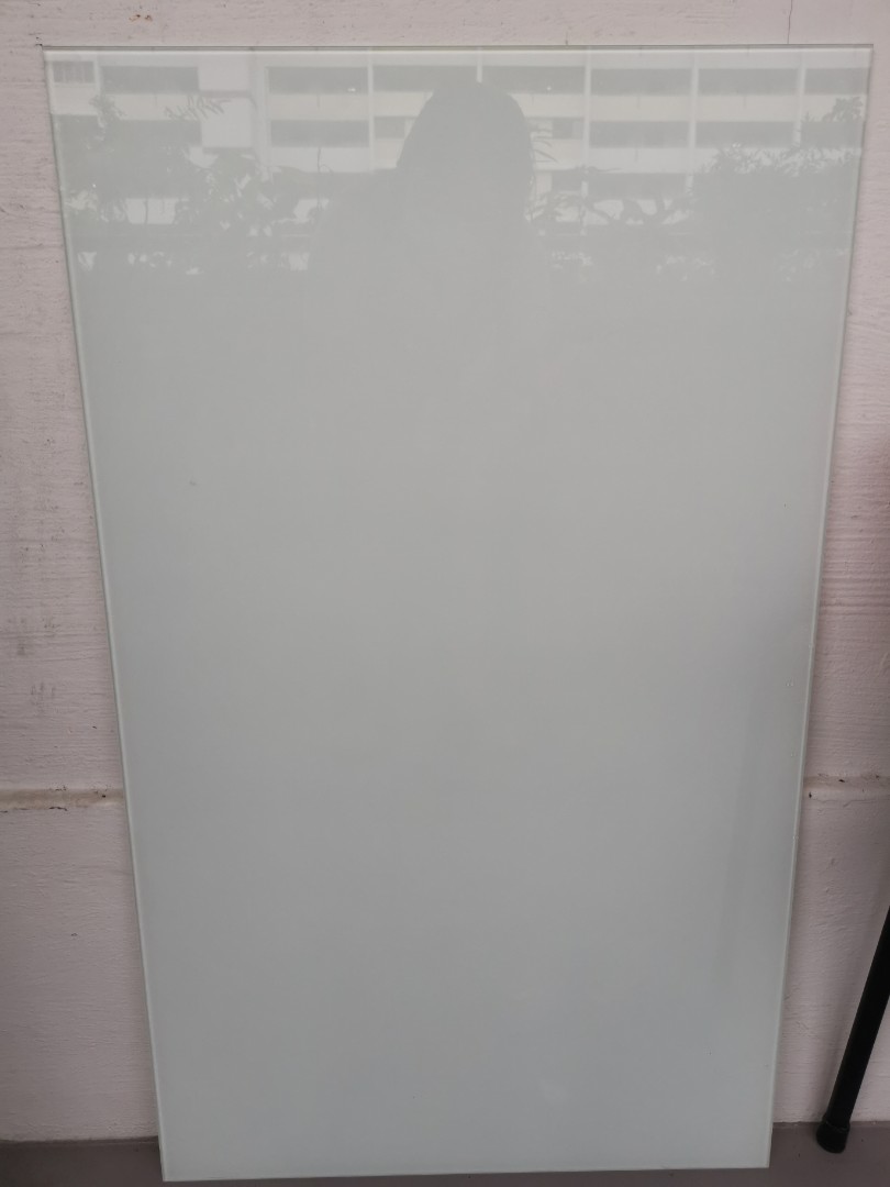 Writing board/table top (glass), Furniture & Home Living, Furniture ...