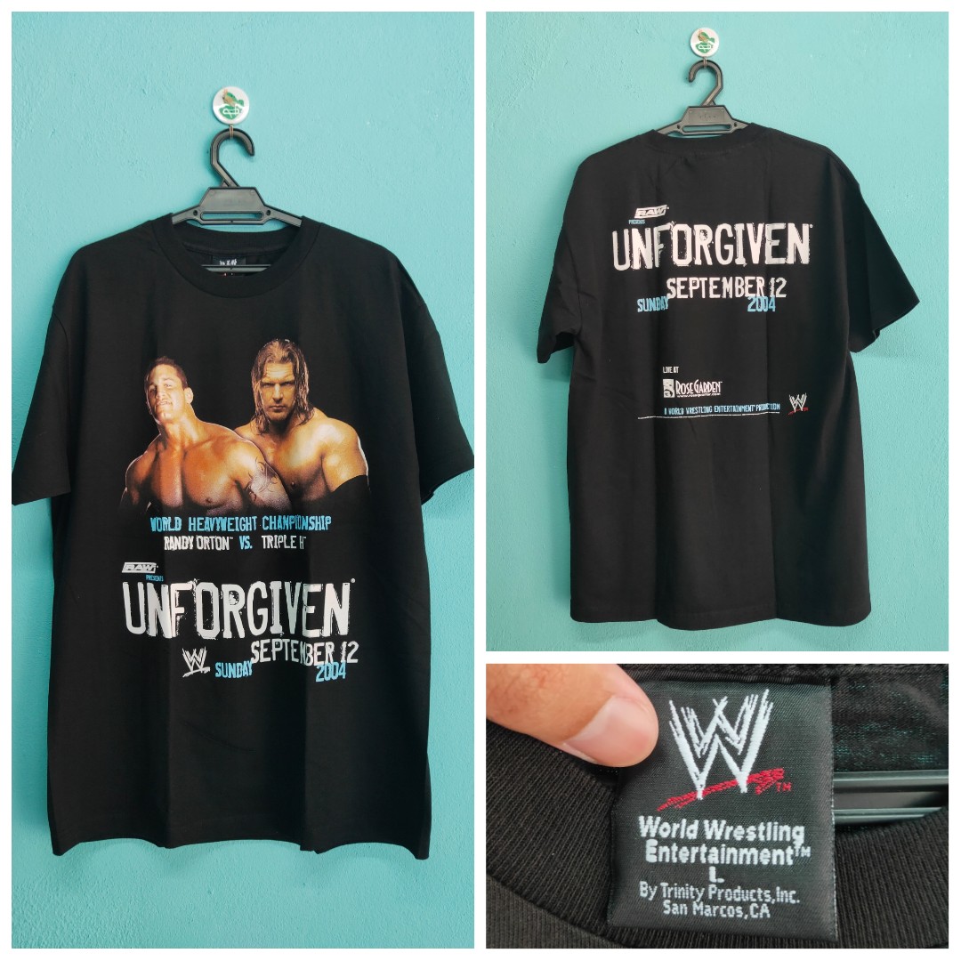 wwe wwf, Men's Fashion, Tops & Sets, Tshirts & Polo Shirts on Carousell