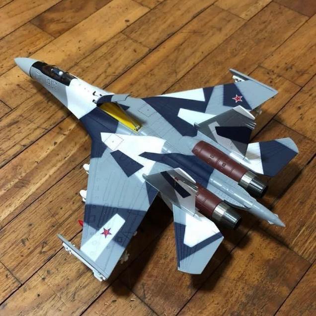 1:72 SU-35 Sukhoi Die Cast Model, Hobbies & Toys, Toys & Games on Carousell