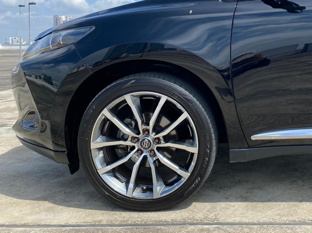 20'' Rays Rim Toyota Harrier, Car Accessories, Tyres & Rims on Carousell