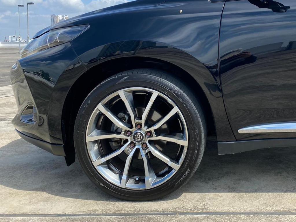 20'' Rays Rim Toyota Harrier, Car Accessories, Tyres & Rims on Carousell