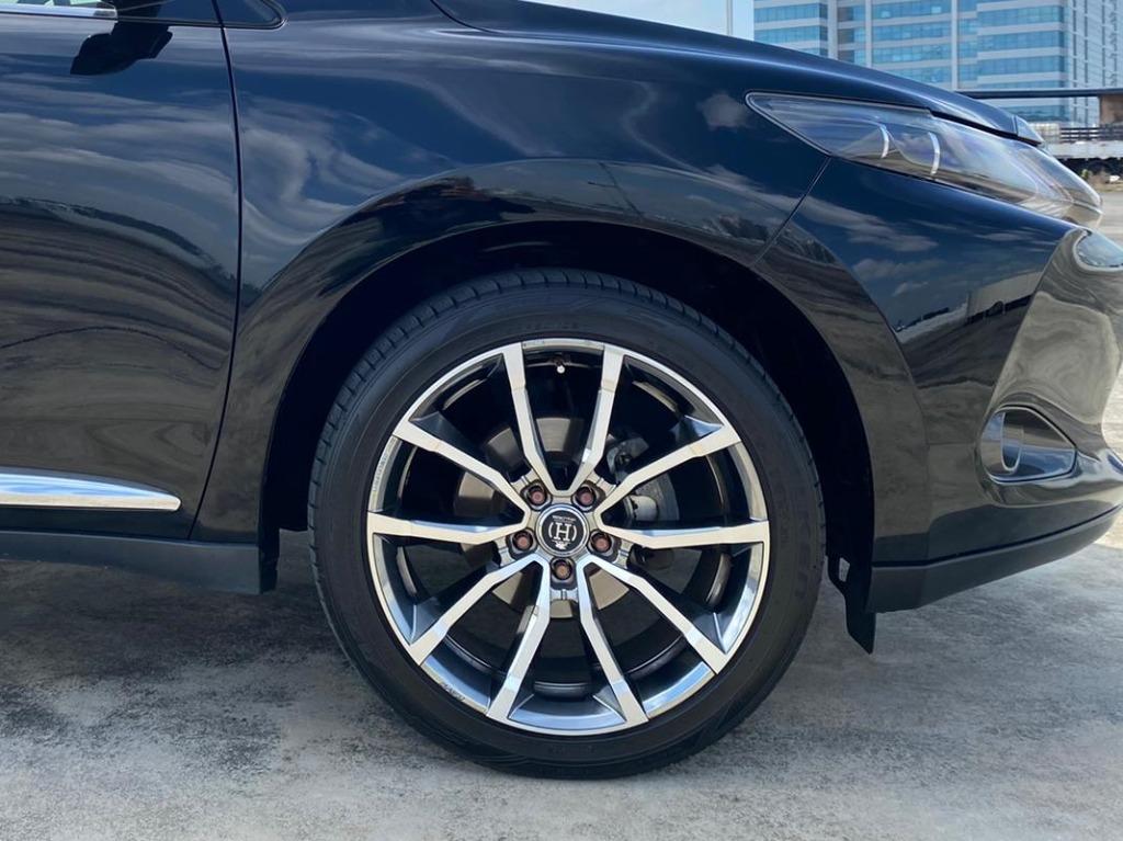 20'' Rays Rim Toyota Harrier, Car Accessories, Tyres & Rims on Carousell