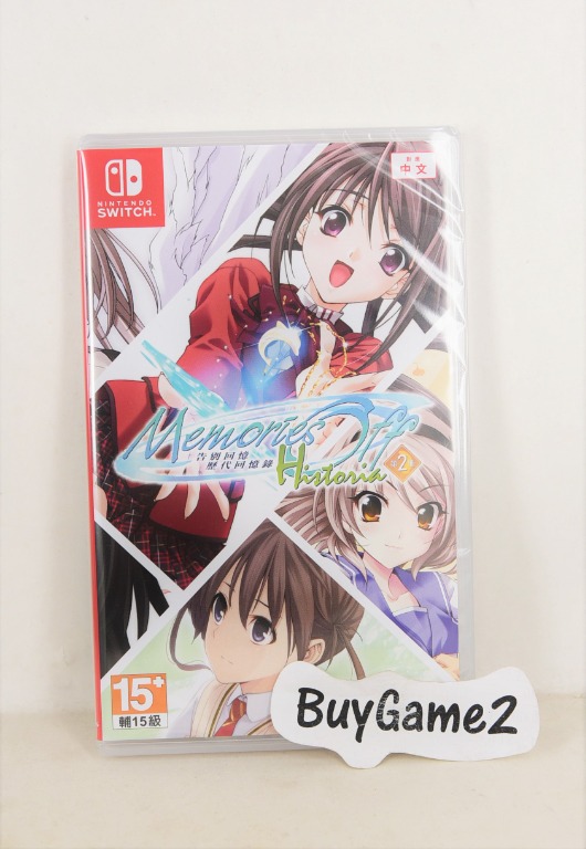(全新) NS Switch Memories Off 告別回憶 Historia 第2冊 下集 (行版,中文/日文), 電子遊戲, 遊戲機 ...