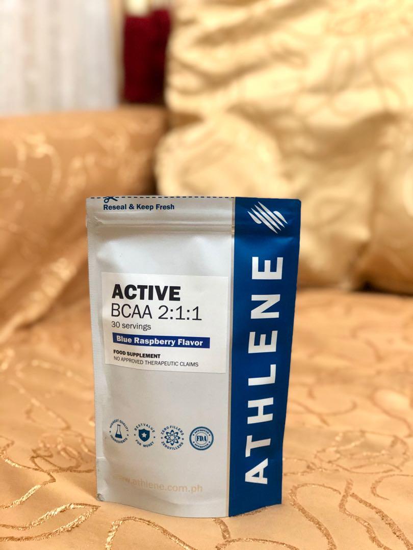 Athlene BCAA (Peach Sealed / Blue Raspberry 75% Full), Food & Drinks ...