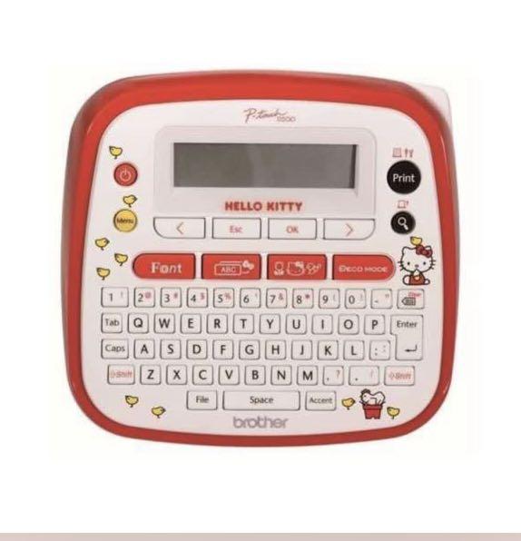 Brother Hello Kitty Label Printer, Computers & Tech, Printers, Scanners ...