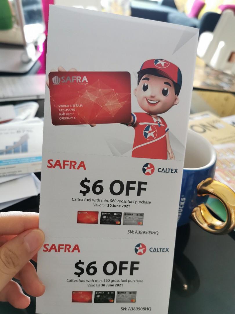 Caltex voucher, Tickets & Vouchers, Vouchers on Carousell