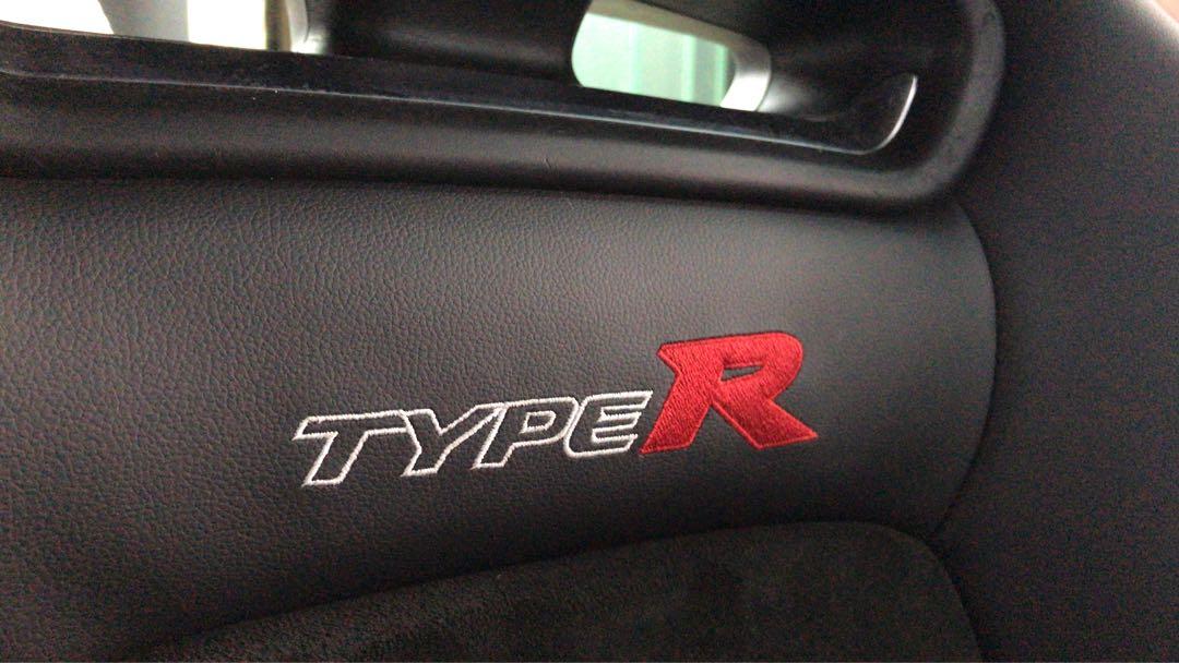 Car Seats Upholstery Leather Alcantara Honda Civic Type R Seats Shown ...