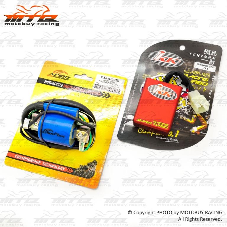 COMBO SET! HONDA EX5 / EX5 DREAM 100 IKK RACING CDI UNIT & APIDO RACING ...