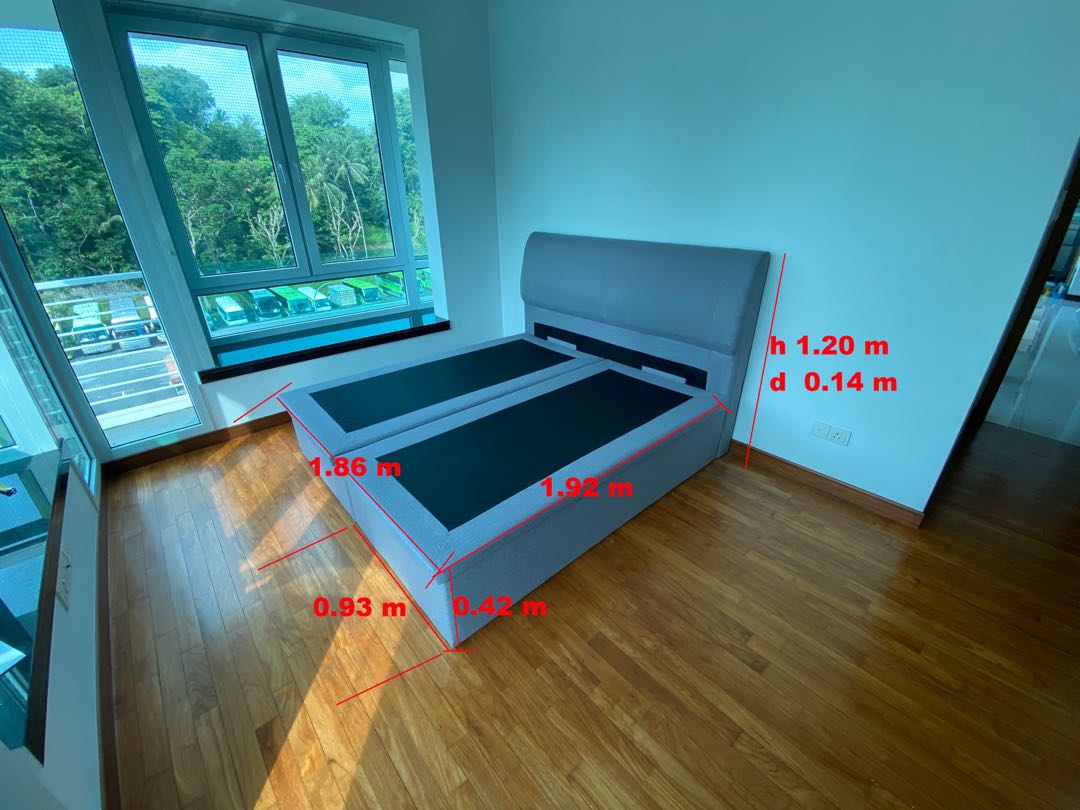 Divan King Size, Furniture & Home Living, Furniture, Bed Frames ...