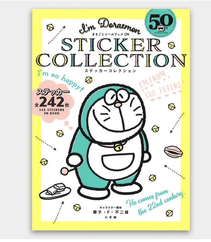 Doraemon sticker book 50th Anniversary, Pre-order, Hobbies & Toys ...