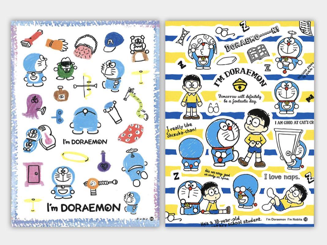 Doraemon sticker book 50th Anniversary, Pre-order, Hobbies & Toys ...