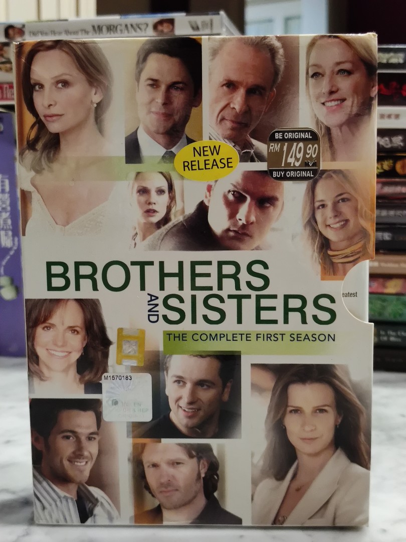 (DVD) Brothers And Sisters The Complete First Season 6 Disc Set ...