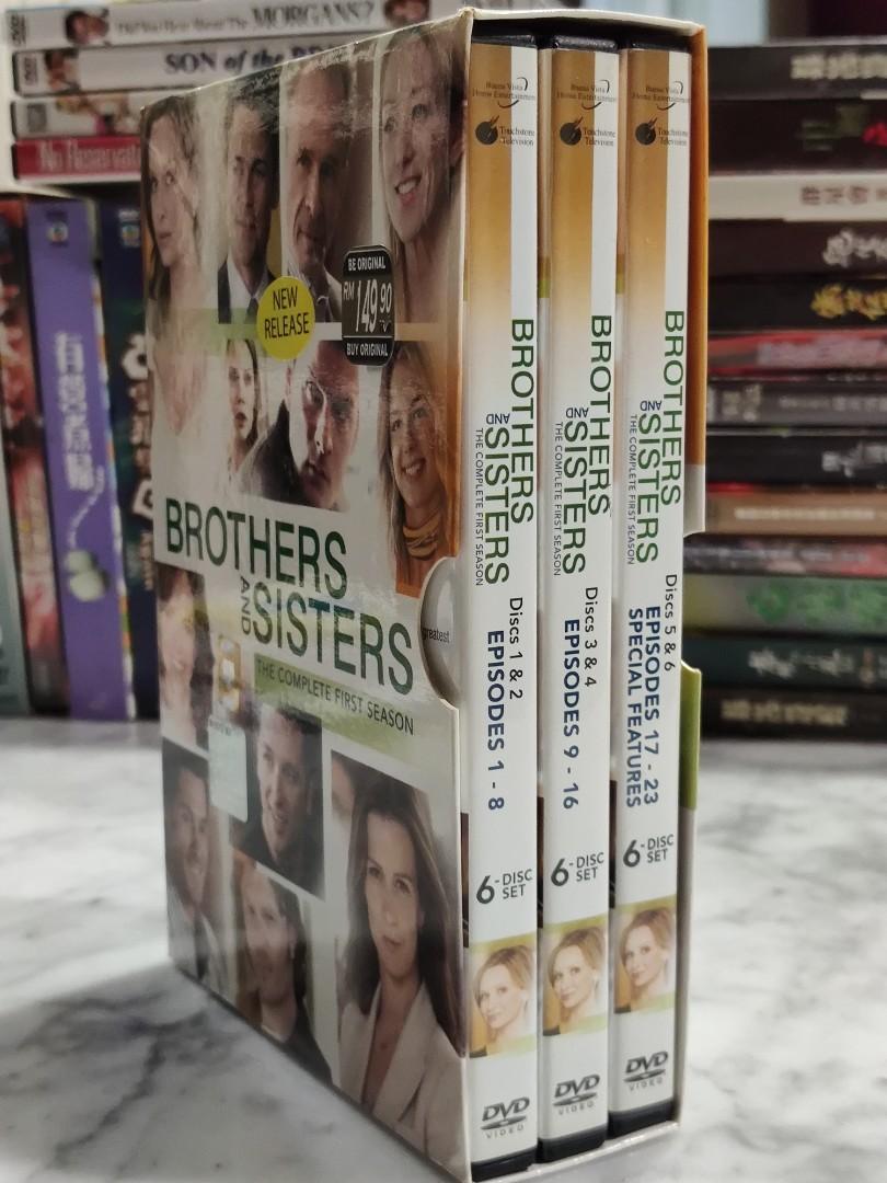 (DVD) Brothers And Sisters The Complete First Season 6 Disc Set ...