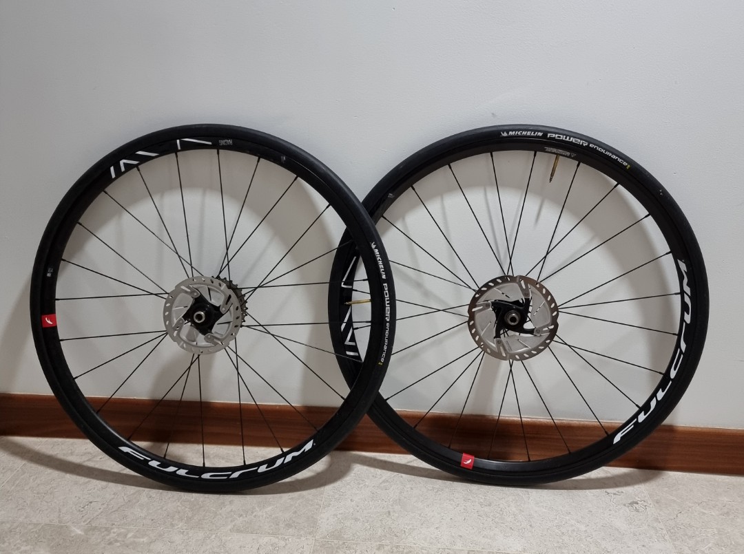 Fulcrum Racing 7 wheelset, Sports Equipment, Bicycles & Parts, Parts ...