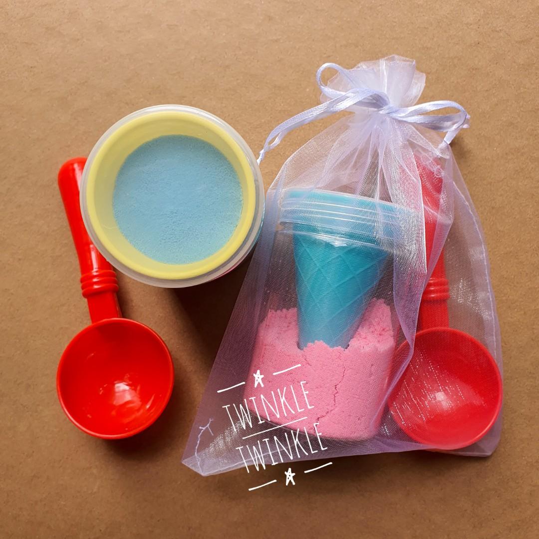 Ice-cream Sensory Magic Sand Play Set / Customised Party Pack ...