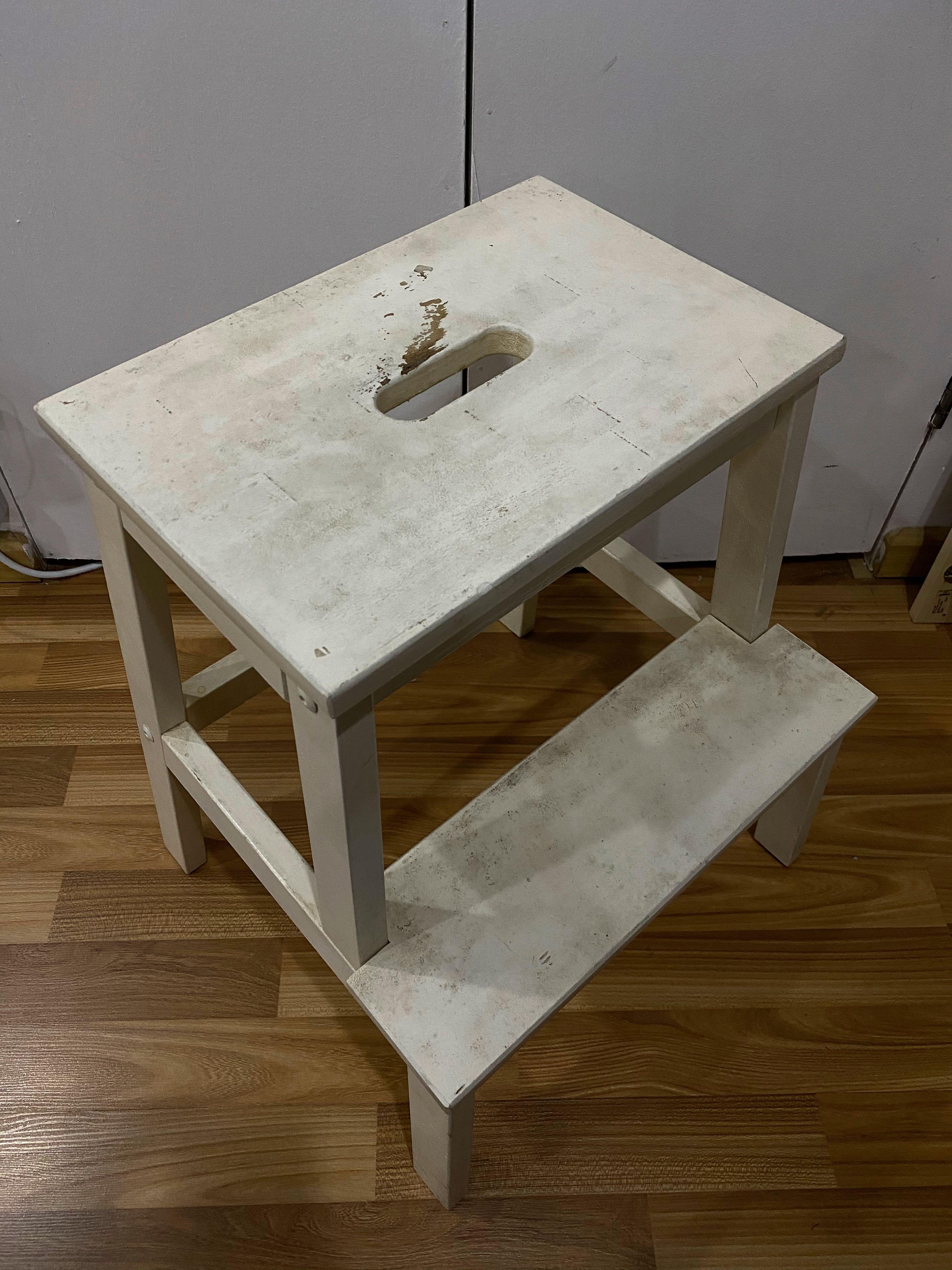 IKEA Bekvam Step Stool in white, Furniture & Home Living, Home ...