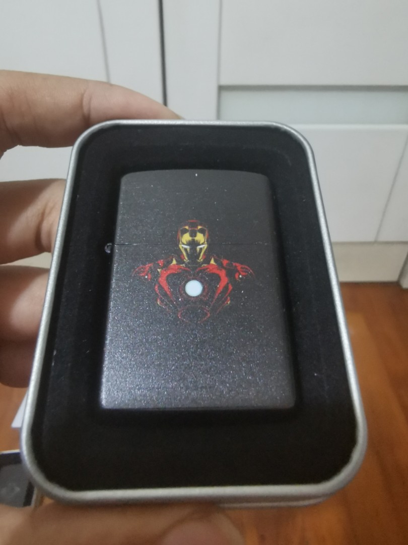 Iron man lighter, Hobbies & Toys, Memorabilia & Collectibles, Vintage ...
