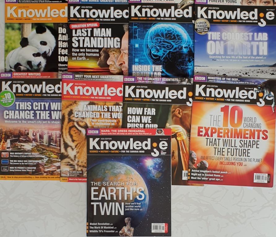 Knowledge magazines Vol.4 series, Hobbies & Toys, Books & Magazines ...