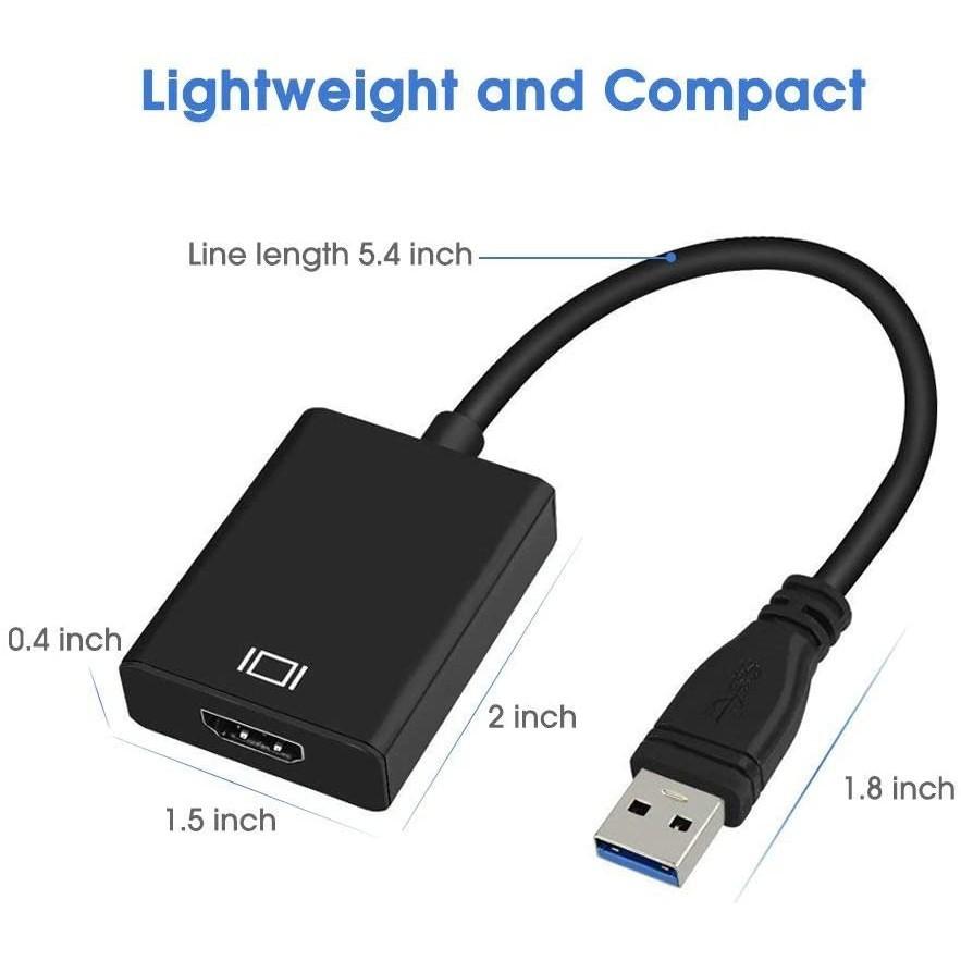 (M2688) RAYCUE USB 3.0 to HDMI, HD 1080P Video Graphics, Computers ...