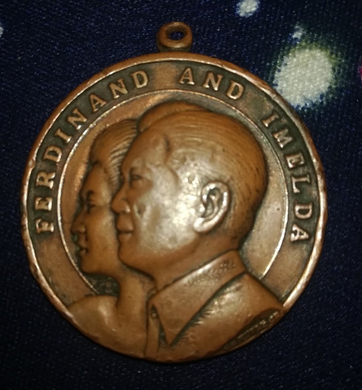 Marcos couple Medal, Hobbies & Toys, Memorabilia & Collectibles ...