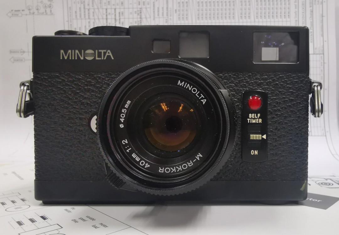 Minolta CLE with M-Rokkor 40mm F2 lens, Photography, Cameras on Carousell