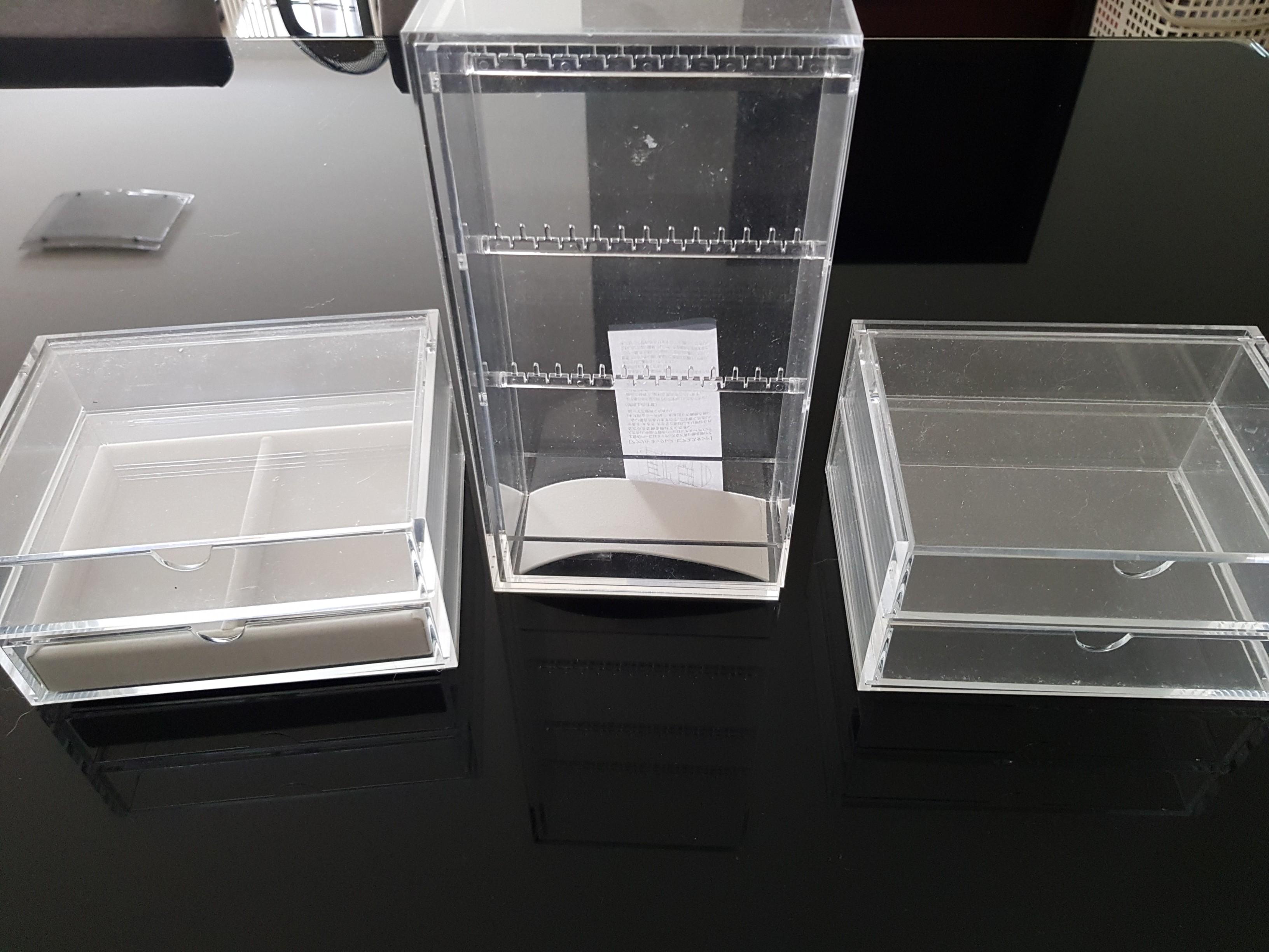Muji Acrylic Case, Furniture & Home Living, Home Improvement ...