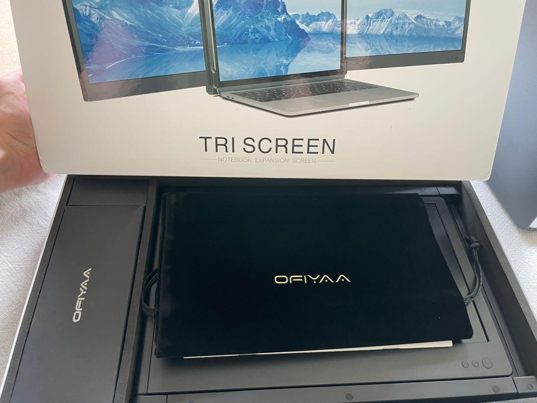 OFiYAA Tri-Screen Laptop Monitor Expander, Computers & Tech, Parts ...