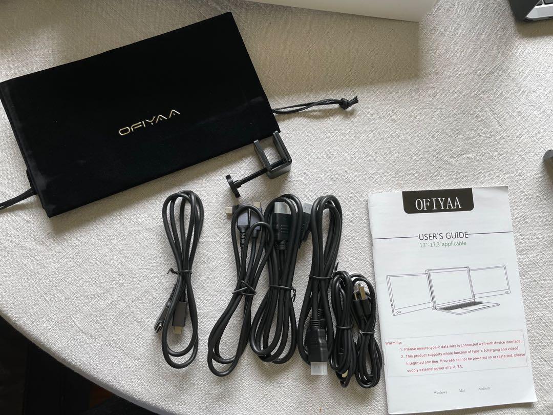 OFiYAA Tri-Screen Laptop Monitor Expander, Computers & Tech, Parts ...