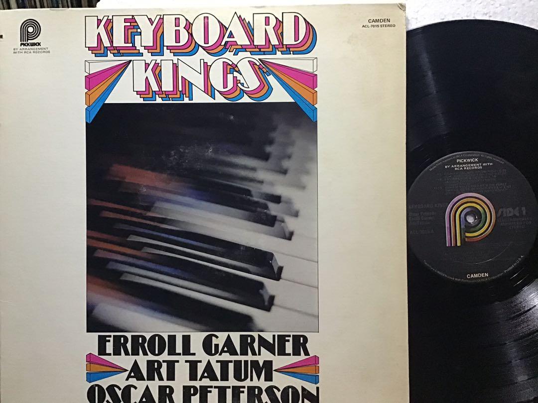 LP Keyboard Kings - Errol Garner Art Tatum Oscar Peterson OOP USA VINYL ...