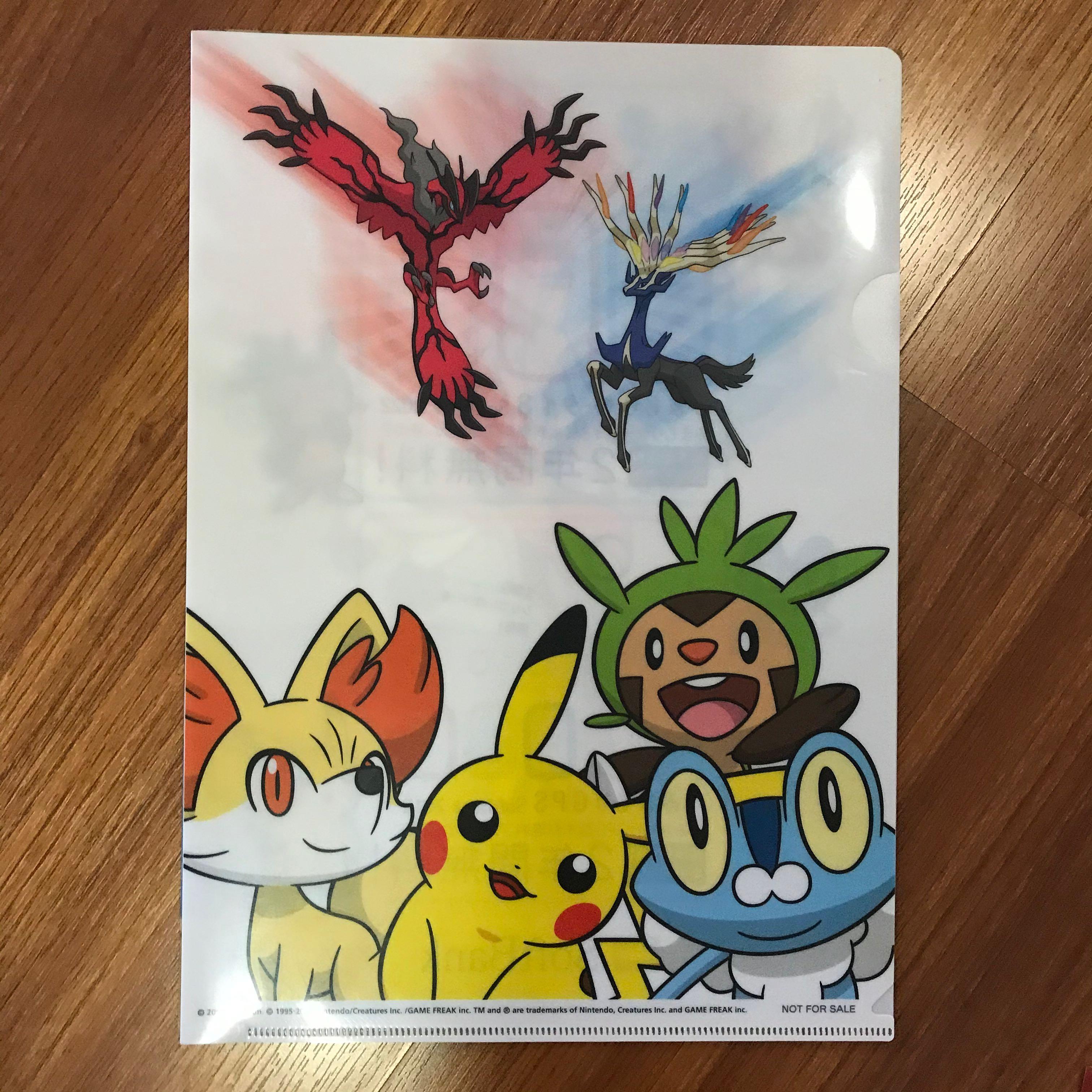 Pokemon A4 files pikachu/ legendary/eevee, Hobbies & Toys, Stationery ...