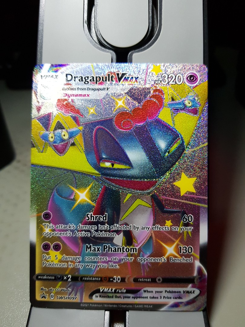Pokemon card TCG - Dragapult Vmax Shiny, Hobbies & Toys, Toys & Games ...