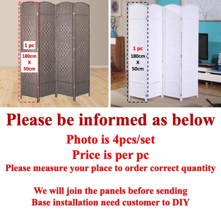 Foldable divider Privacy Room Divider Screen Divider /Foldable ...