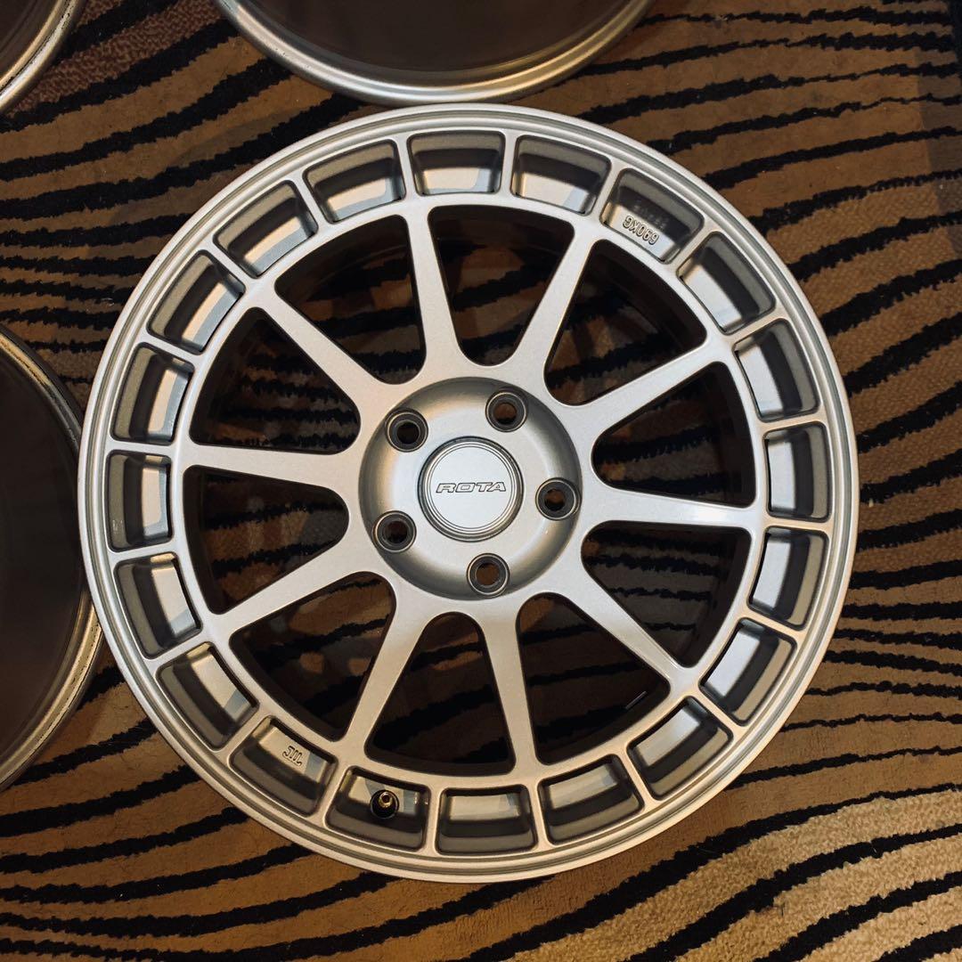 Rota Recce 17x8 5x114, Car Parts & Accessories, Mags and Tires on Carousell