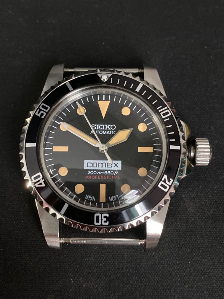 Seiko custom Mod Vintage Milsub Submariner sub COMEX not rolex, Men's ...