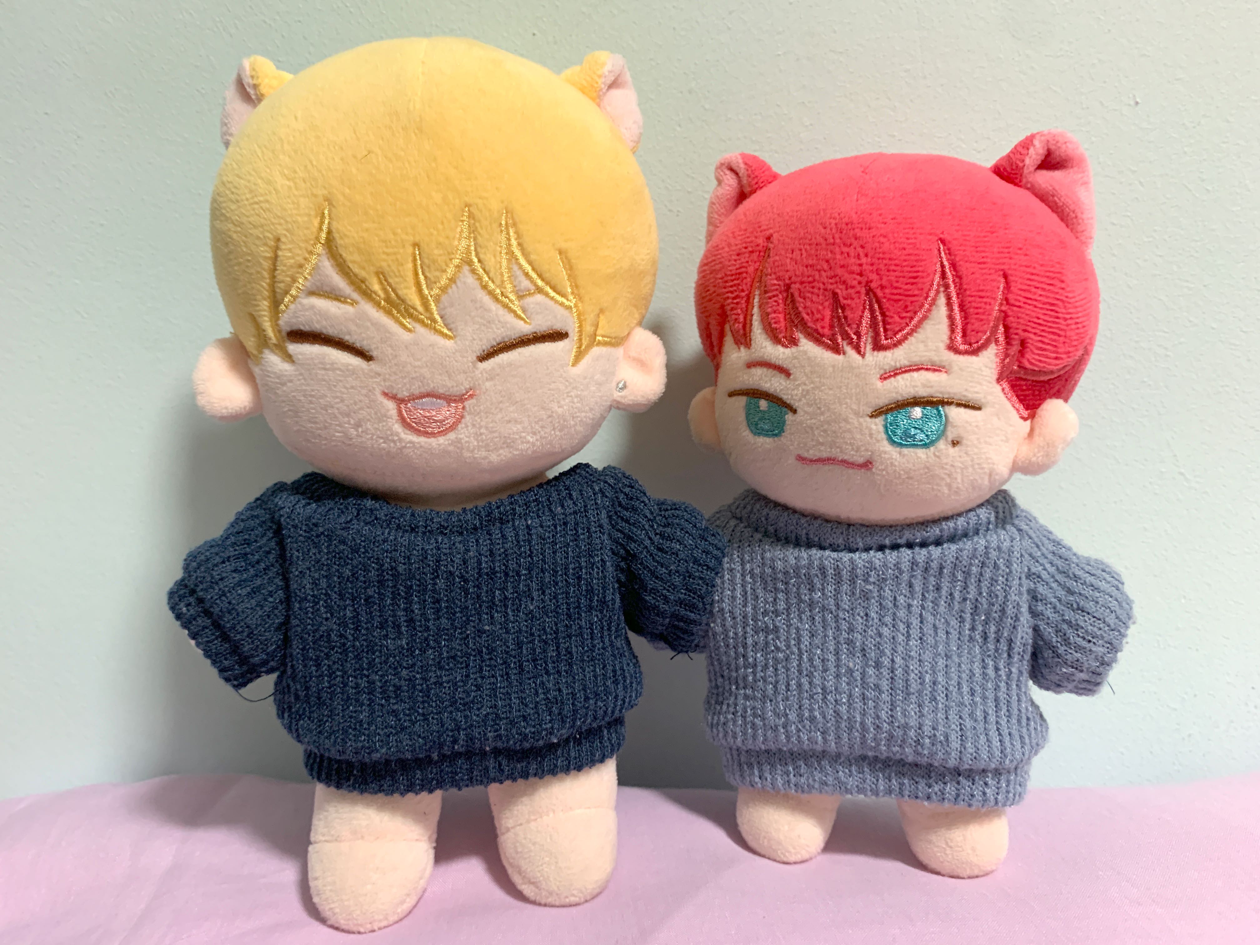 seventeen hoshi woozi doll by chinchin_0604 20cm 18cm, Hobbies & Toys ...