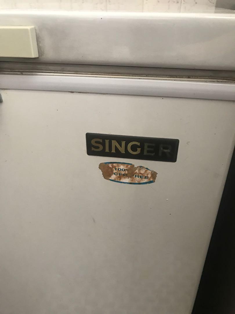 Singer Chest Freezer, TV & Home Appliances, Kitchen Appliances ...