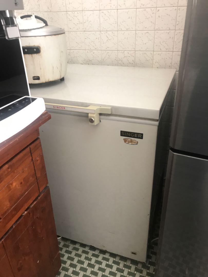 Singer Chest Freezer, TV & Home Appliances, Kitchen Appliances ...