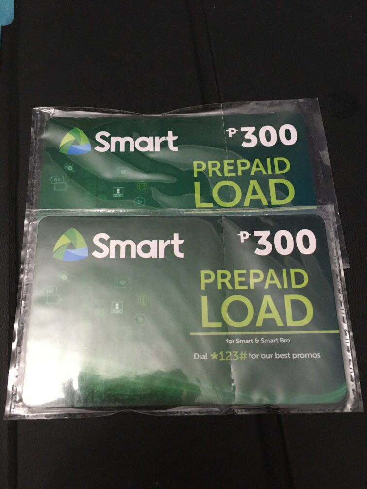 Smart Prepaid load worth 600, Tickets & Vouchers, Vouchers on Carousell