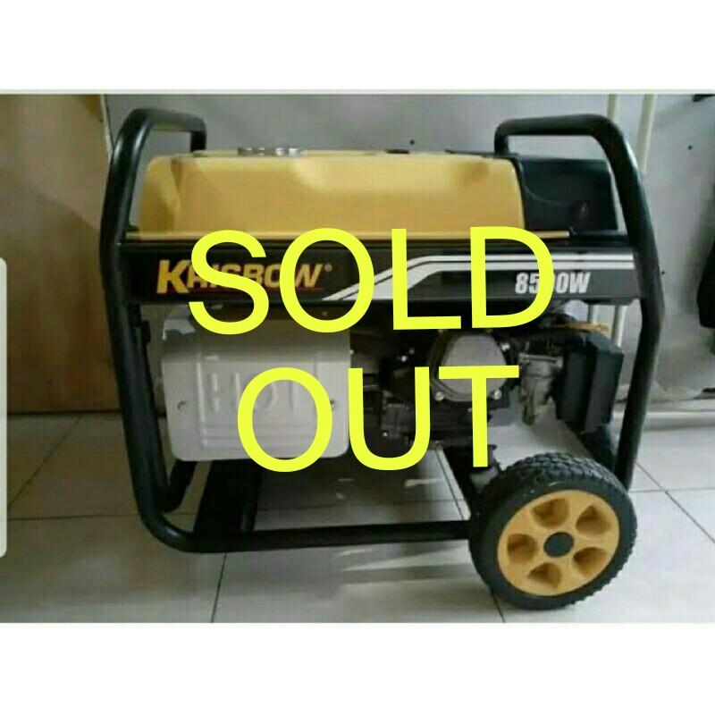 SOLD OUT Genset Krisbow 8500 Watt, Barang Yang Dicari di Carousell SOLD OUT Genset Krisbow 8500 Watt, Barang Yang Dicari di Carousell