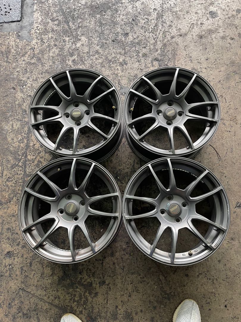 SSW 16” Rims 4x100, Car Accessories, Tyres & Rims on Carousell