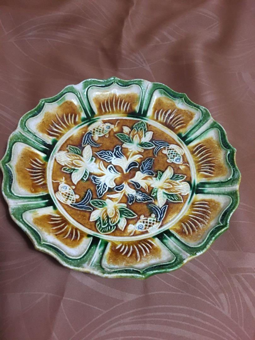 Tang Dynasty plate, Hobbies & Toys, Memorabilia & Collectibles, Vintage ...