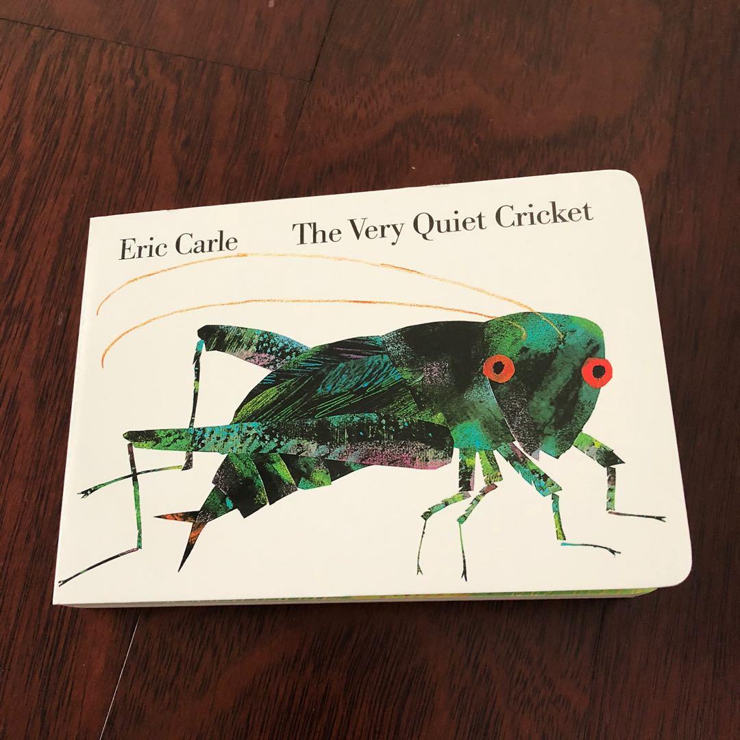 The Very Quiet Cricket Sound Book Original Eric Carle Board Book ...