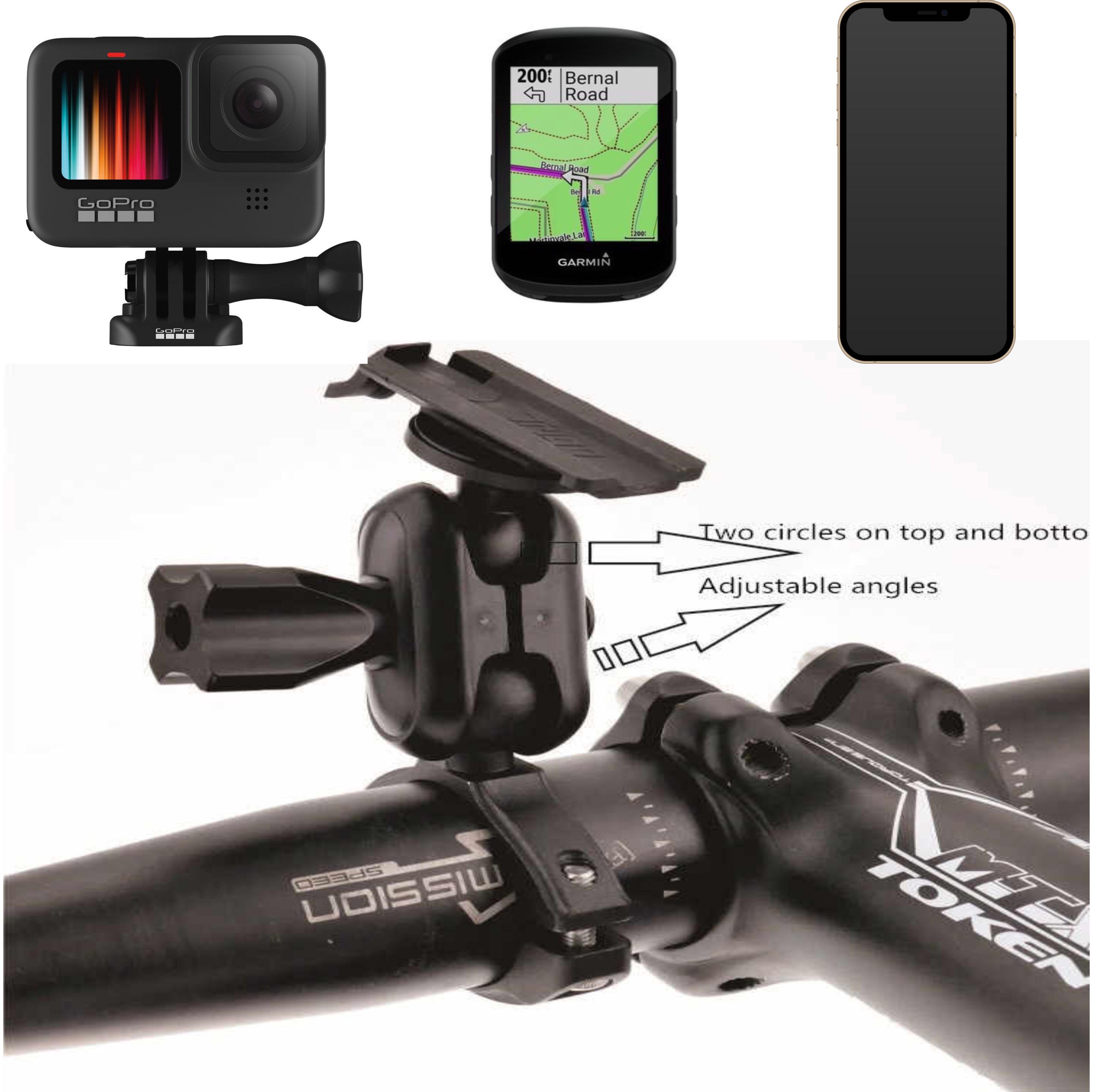 Trigo TRP1553 G / S Bike Computer Mount Phone Holder Horizonal ...
