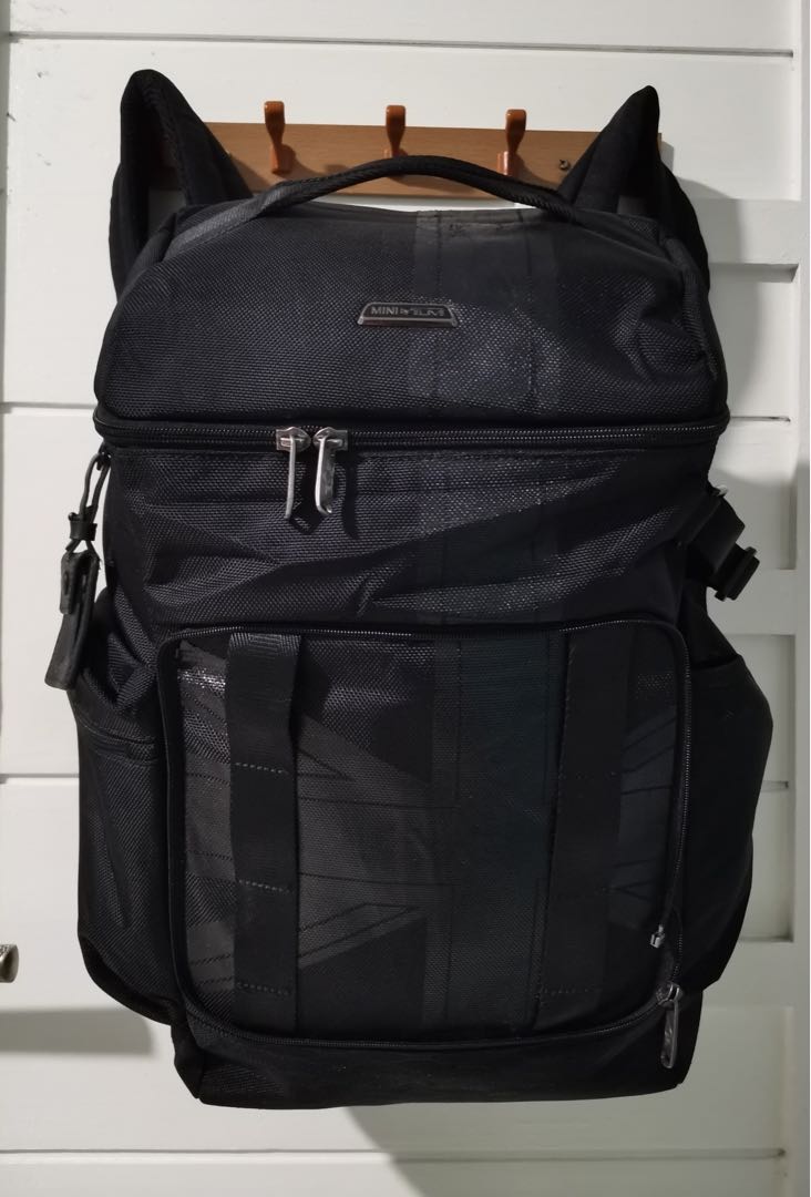 TUMI x MiniCooper Backpack, Men's Fashion, Bags, Backpacks on Carousell