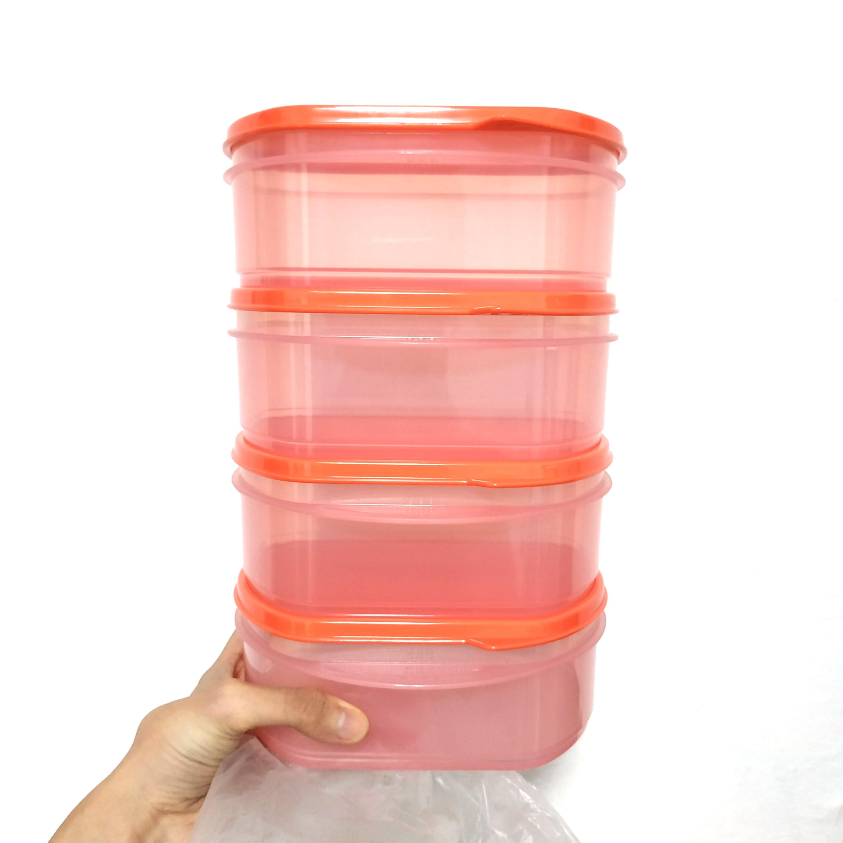 Tupperware 450 ml Stackable Half Fridge Deli Stack Em All Container ...